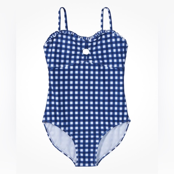 art class | Swim | 4315 Art Class Navy Checkered Kids Swim One Piece ...